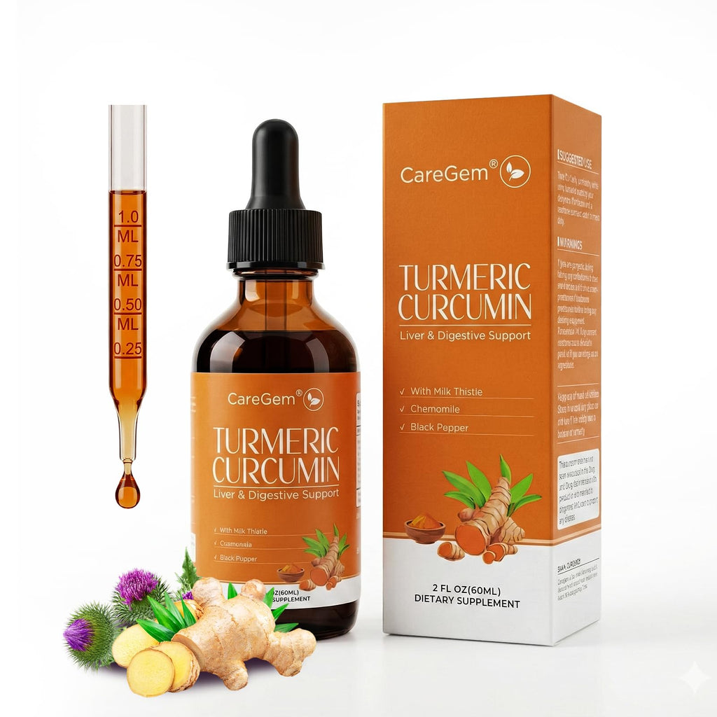 Turmeric curcumin liquid drops benefits