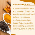 turmeric curcumin powder for wellness