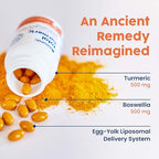 Turmeric curcumin softgels for wellness