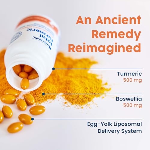 Turmeric curcumin softgels for wellness