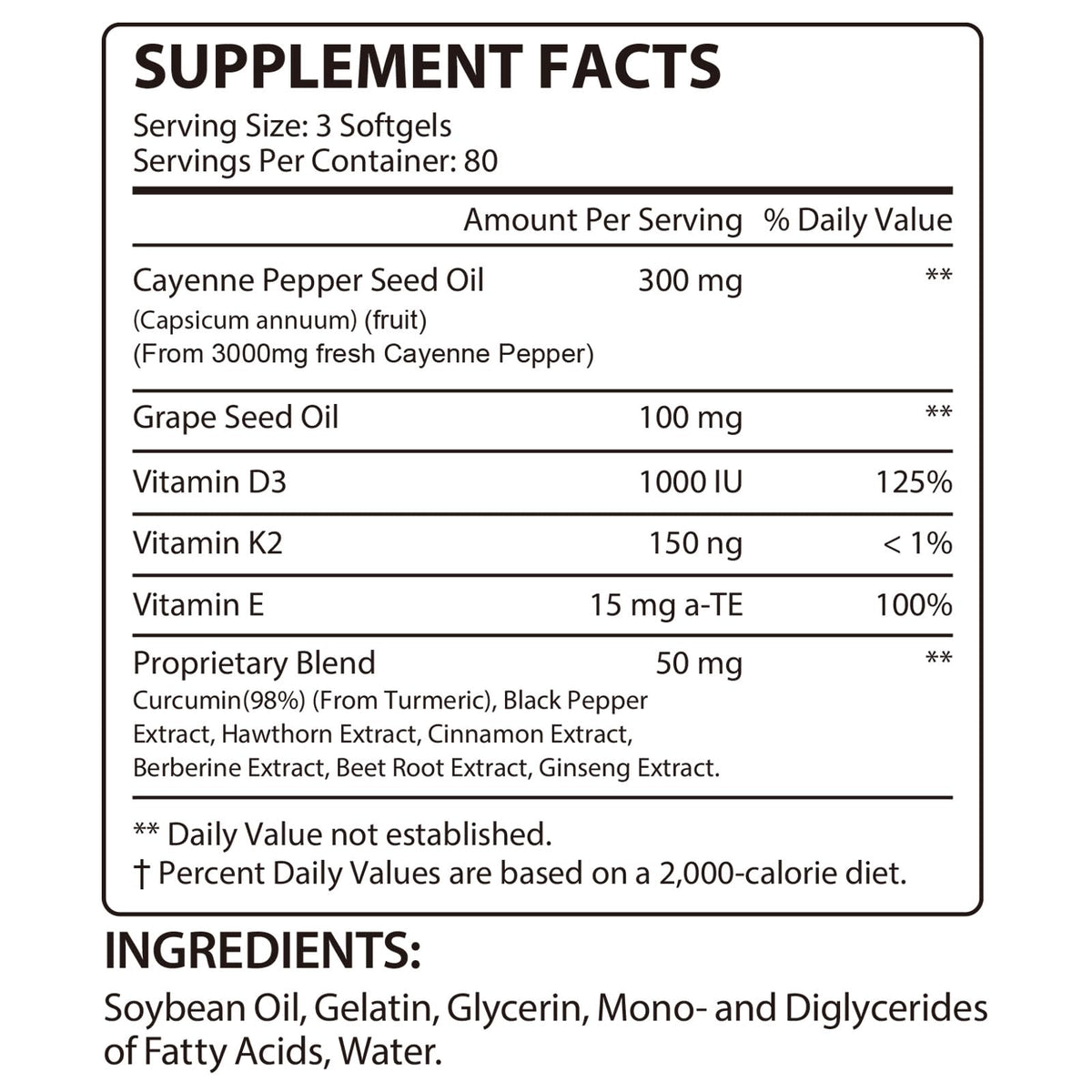 Turmeric curcumin softgels with beet root