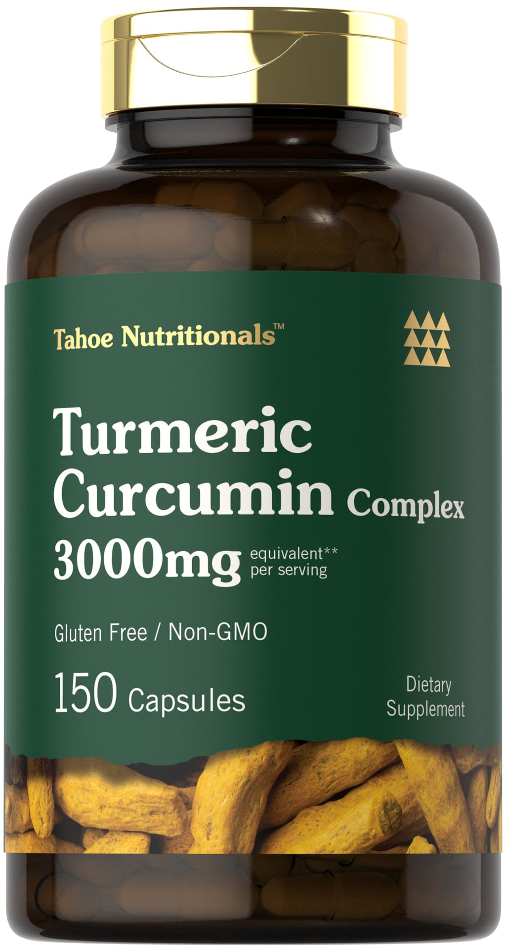 turmeric curcumin supplement capsules