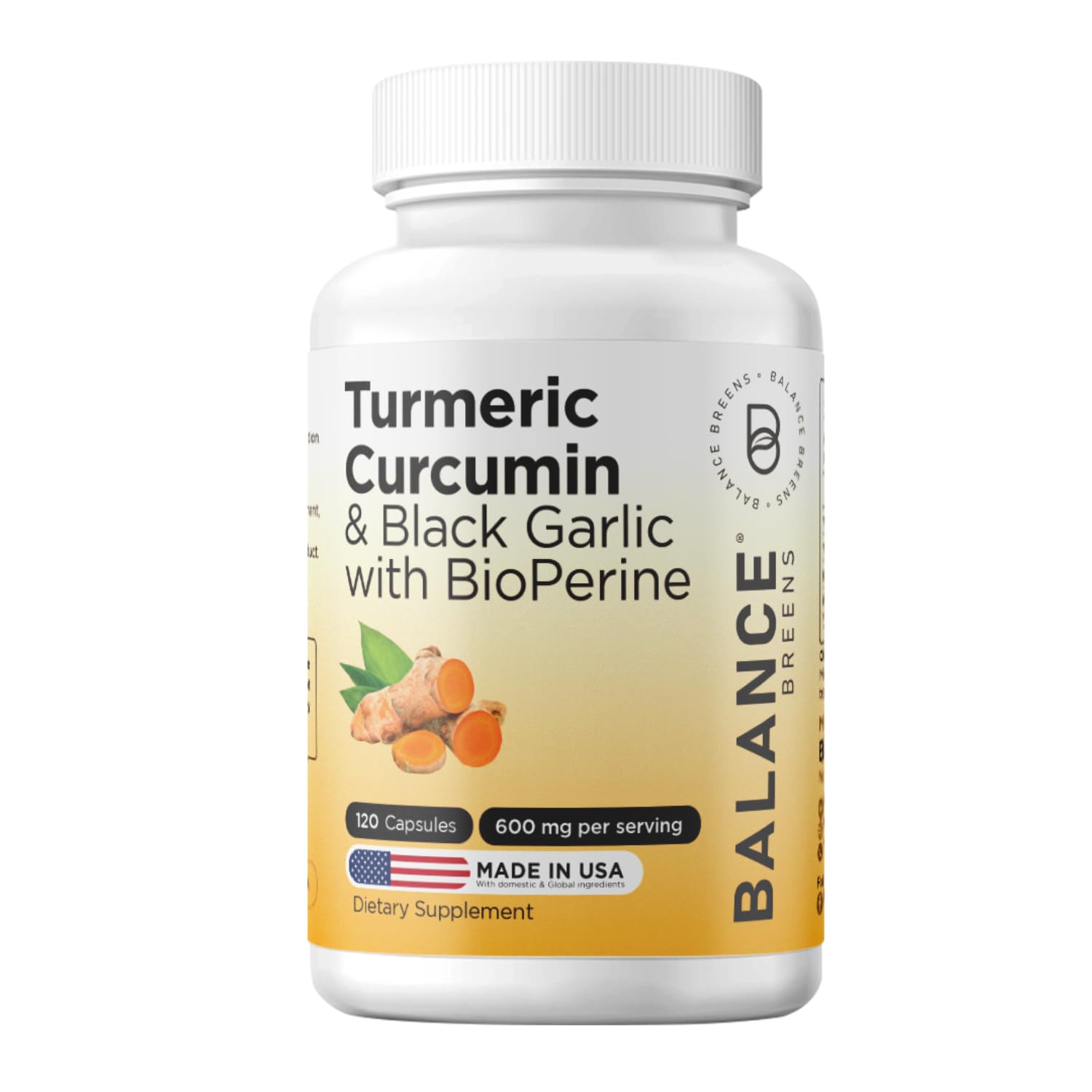 turmeric curcumin supplement for health