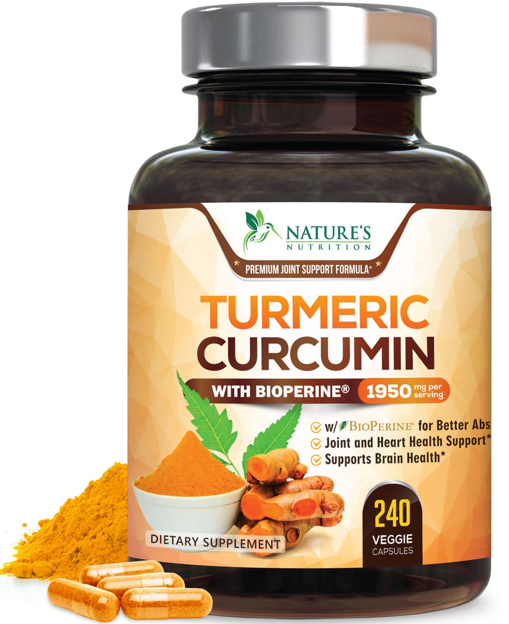 turmeric curcumin supplement for wellness
