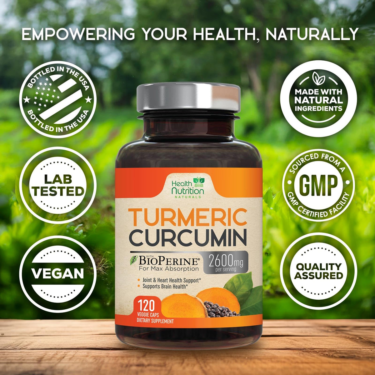 turmeric curcumin supplement for wellness