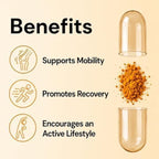 Turmeric curcumin supplement for wellness