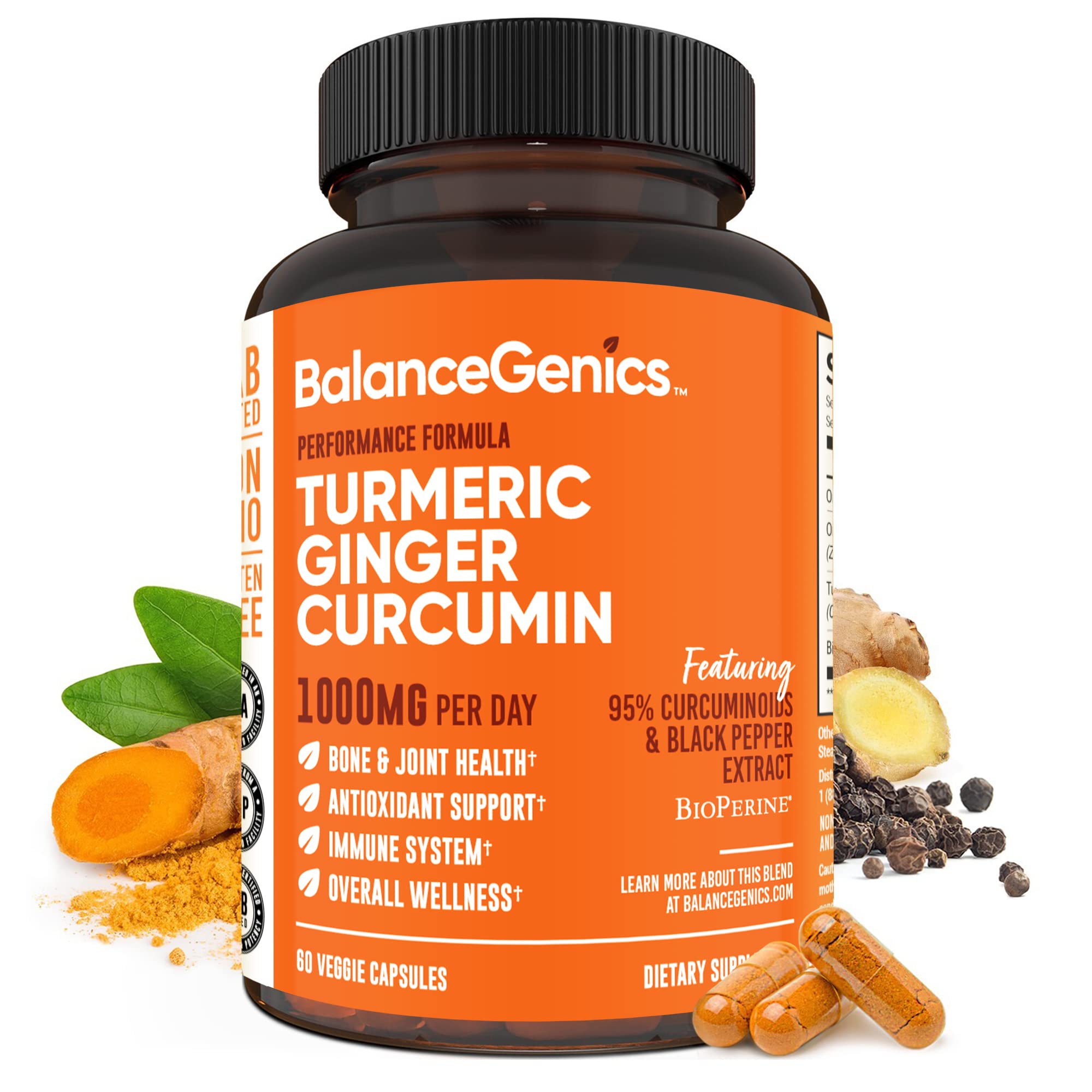 turmeric curcumin supplement with black pepper