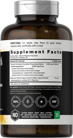 Turmeric curcumin with black pepper benefits