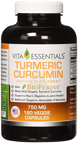 turmeric curcumin with black pepper capsules