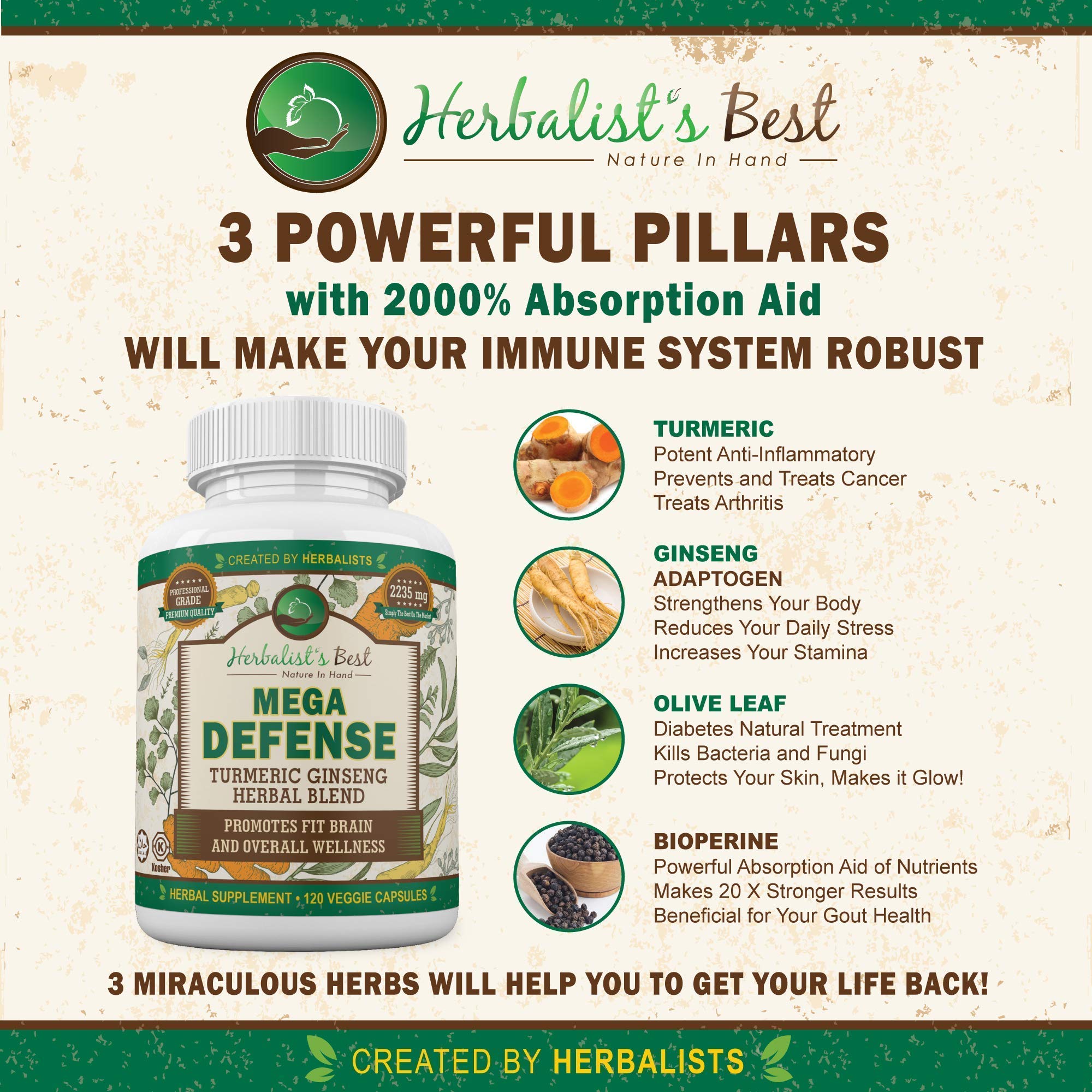 Turmeric curcumin with black pepper extract