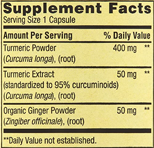 Turmeric curcumin with black pepper extract