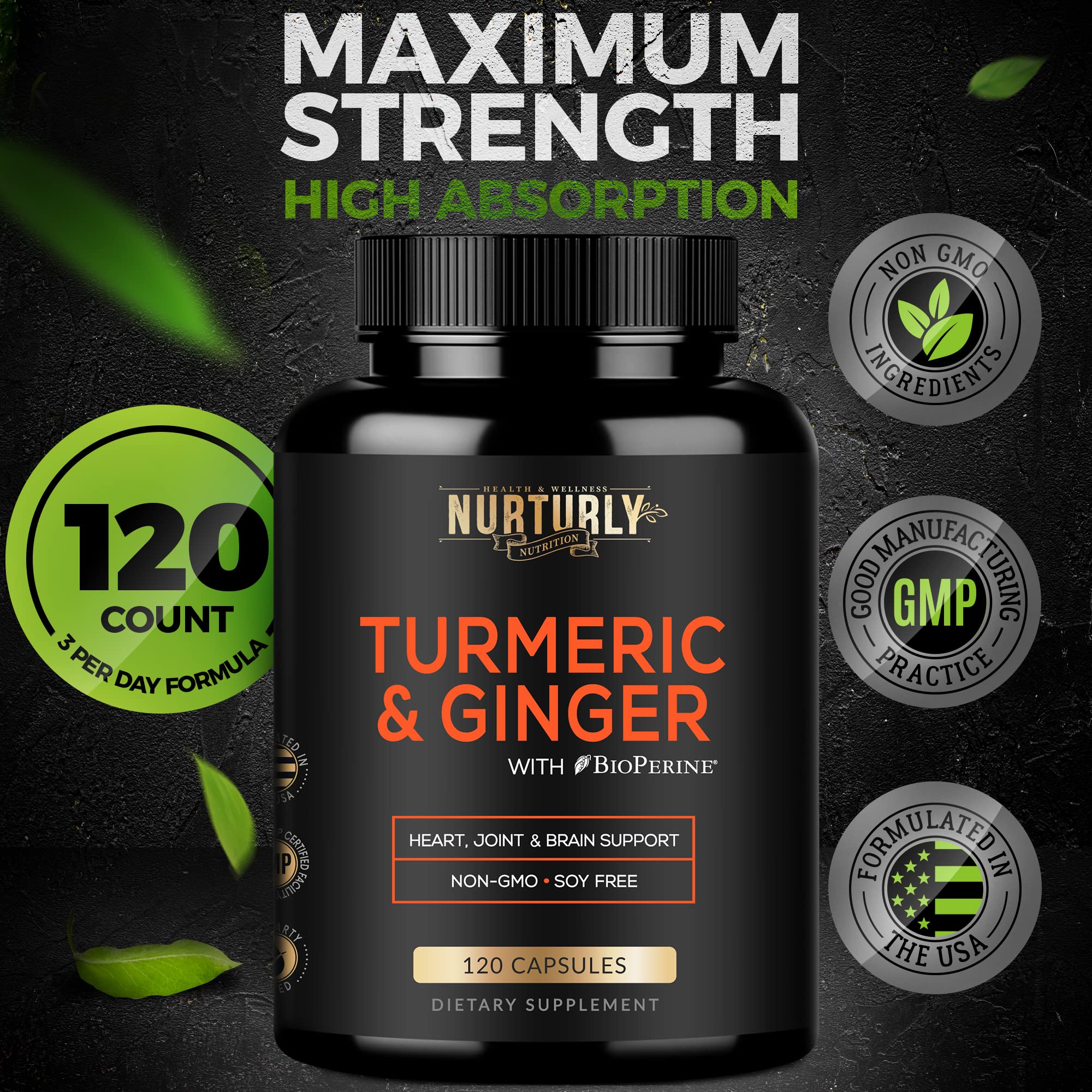 turmeric curcumin with ginger for immunity