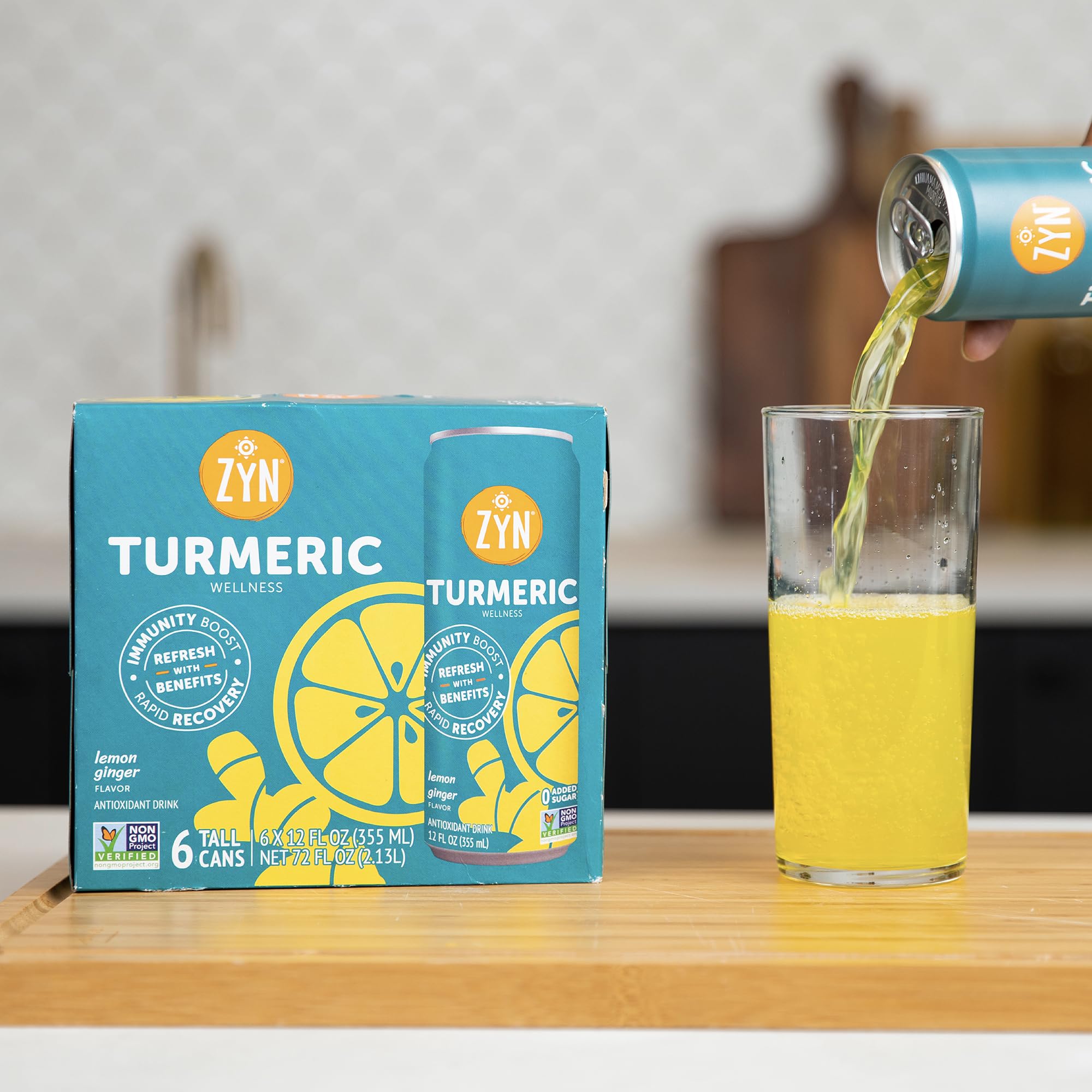 turmeric drink with no added sugar