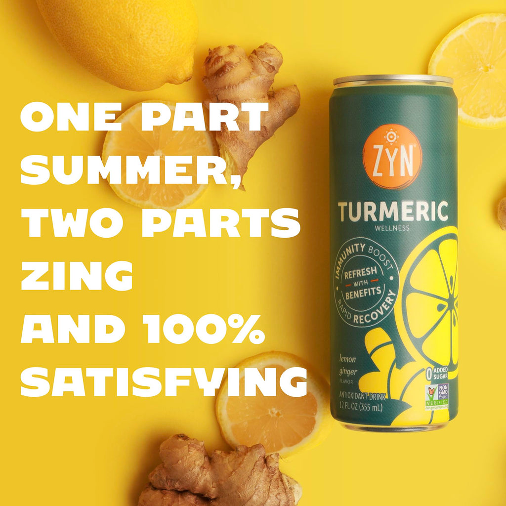 turmeric drink with no added sugar