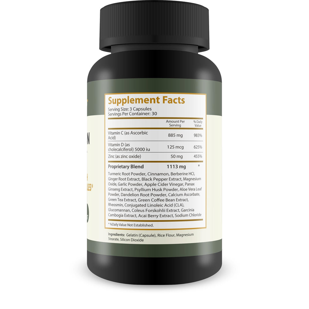 turmeric enhanced cinnamon capsules