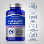Turmeric enhanced glucosamine caplets