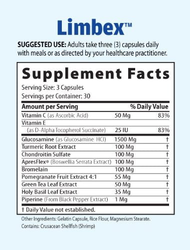 Turmeric enhanced glucosamine capsules