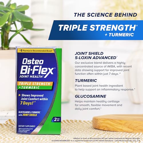 Turmeric enhanced glucosamine tablets