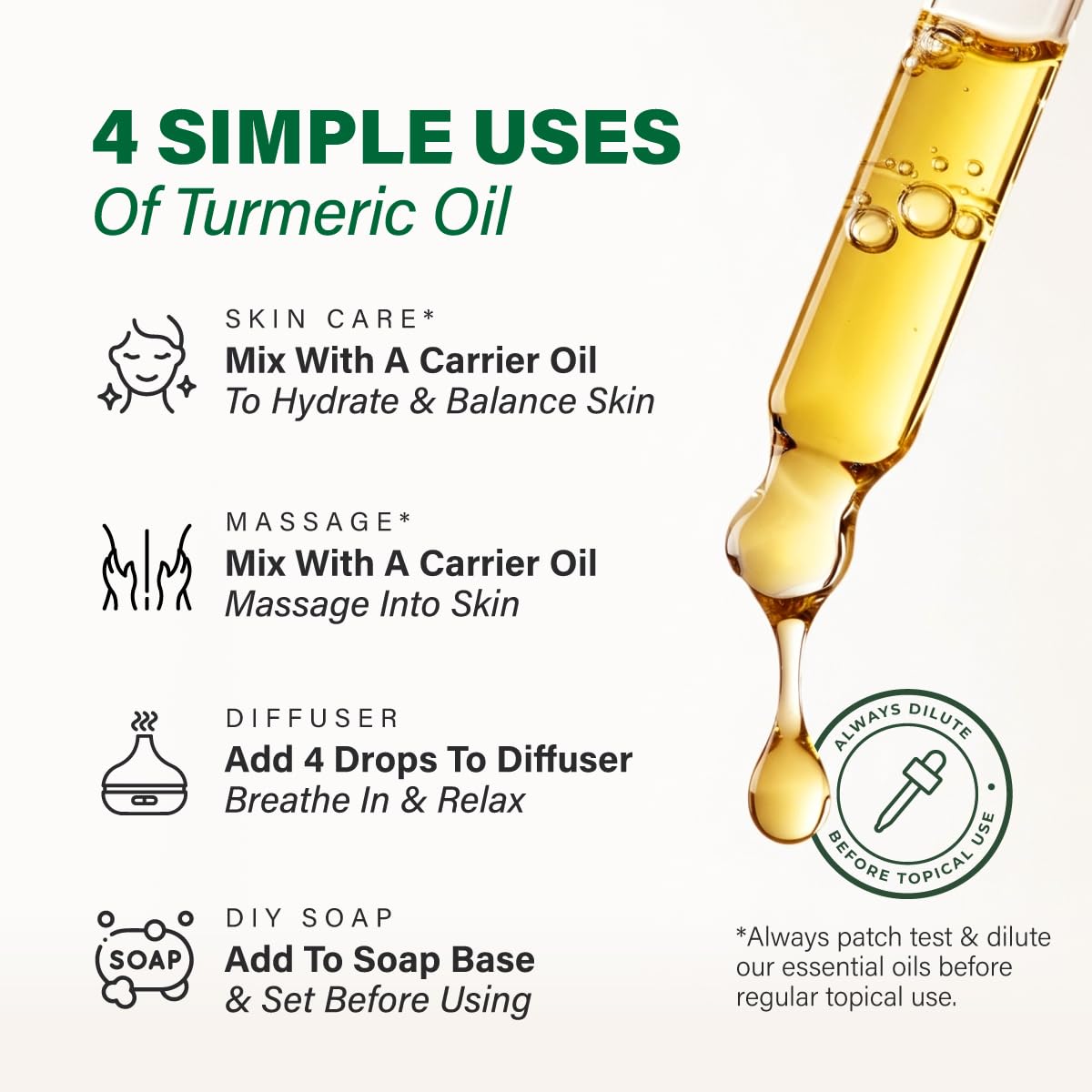turmeric essential oil for aromatherapy