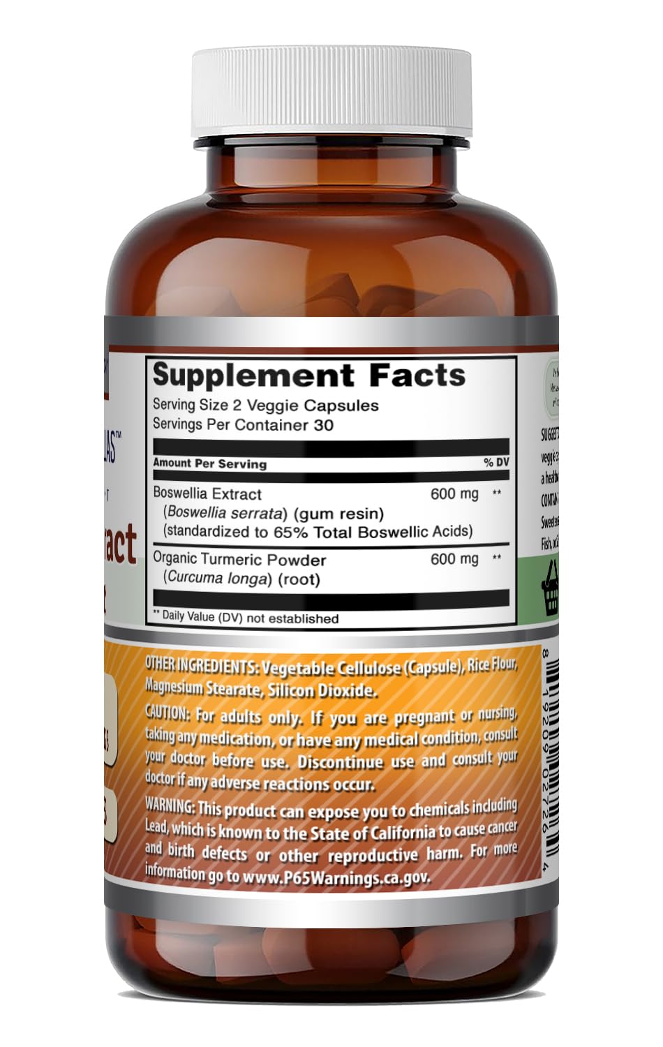 Turmeric extract for overall vitality
