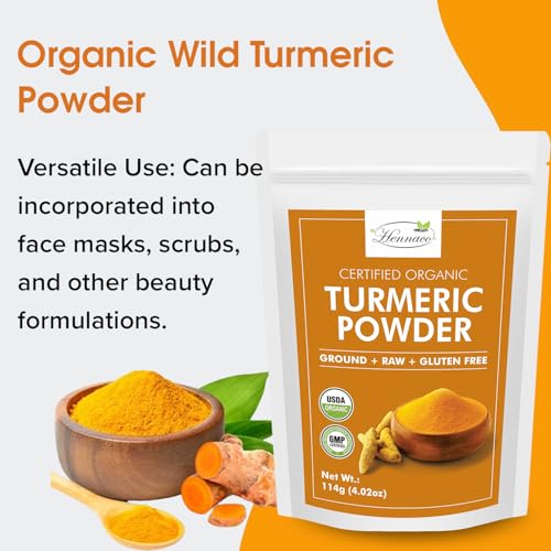 turmeric face mask for glowing skin