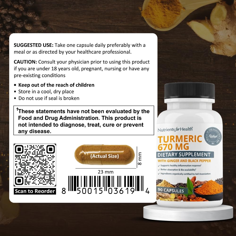 turmeric for active lifestyle support