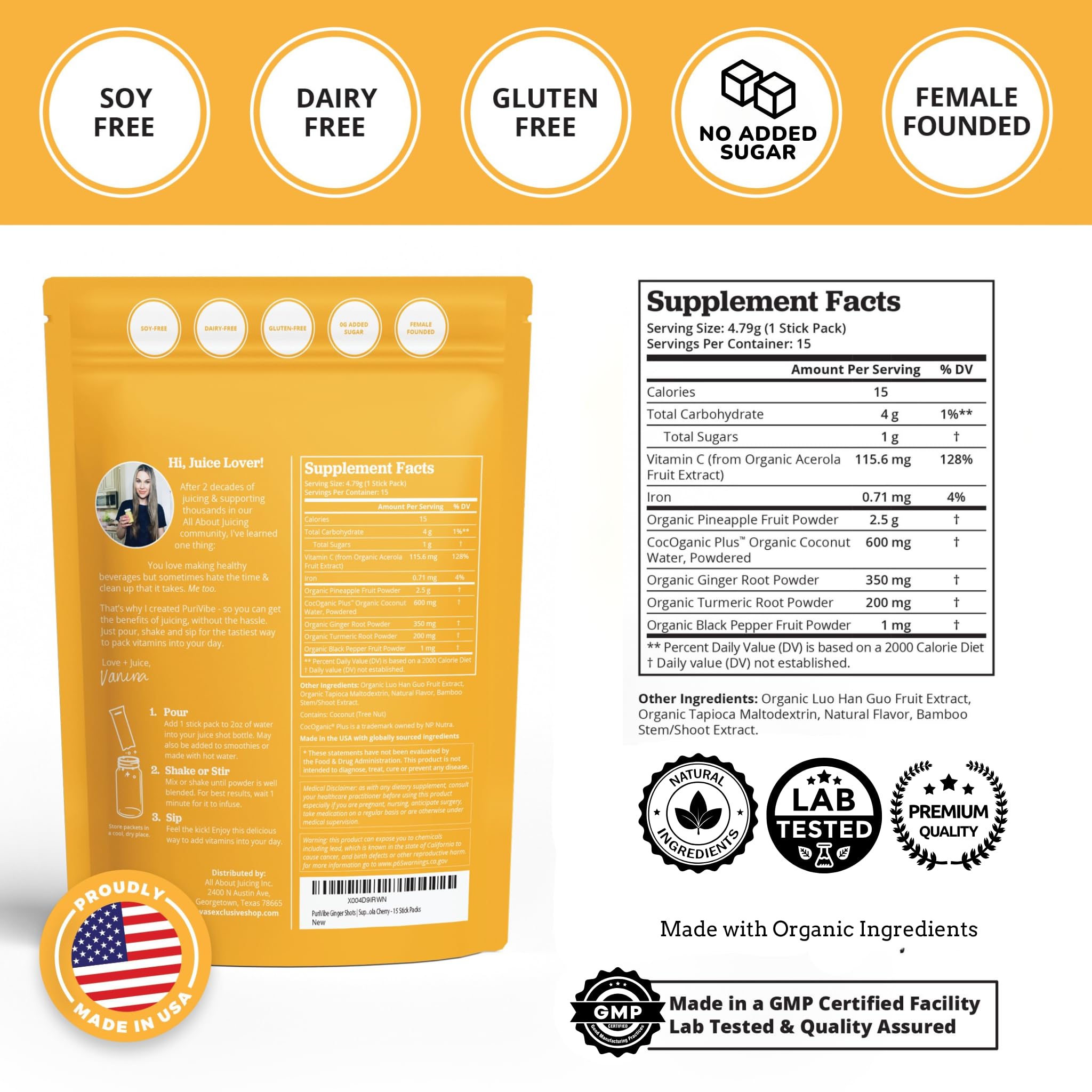 turmeric ginger blend for immune support