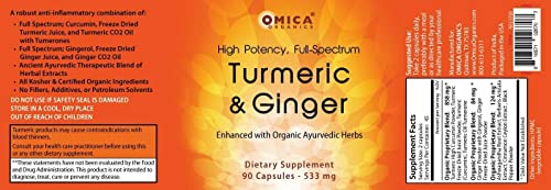 turmeric ginger capsules for vitality