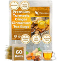 turmeric ginger cinnamon herbal tea bags