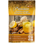 turmeric ginger cinnamon herbal tea bags
