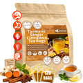 Turmeric ginger cinnamon herbal tea bags