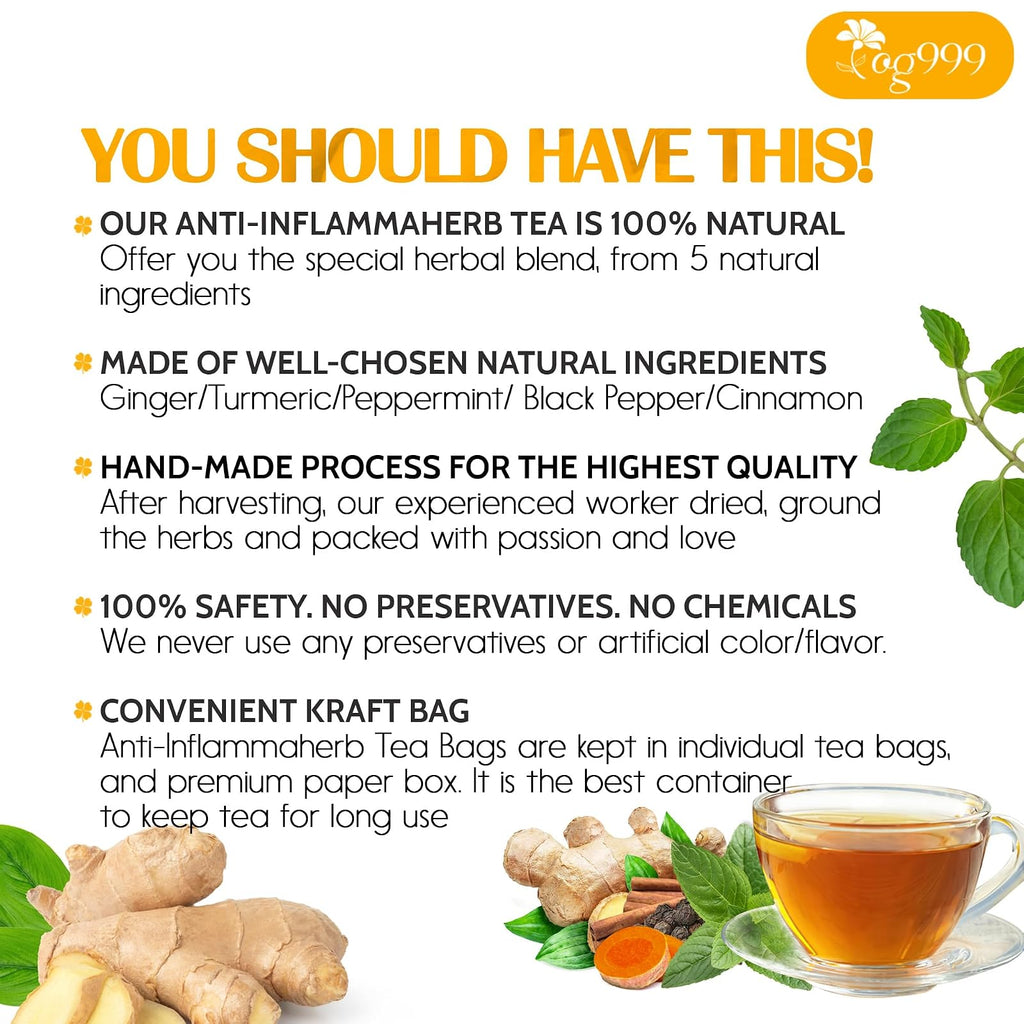 turmeric ginger cinnamon tea blend