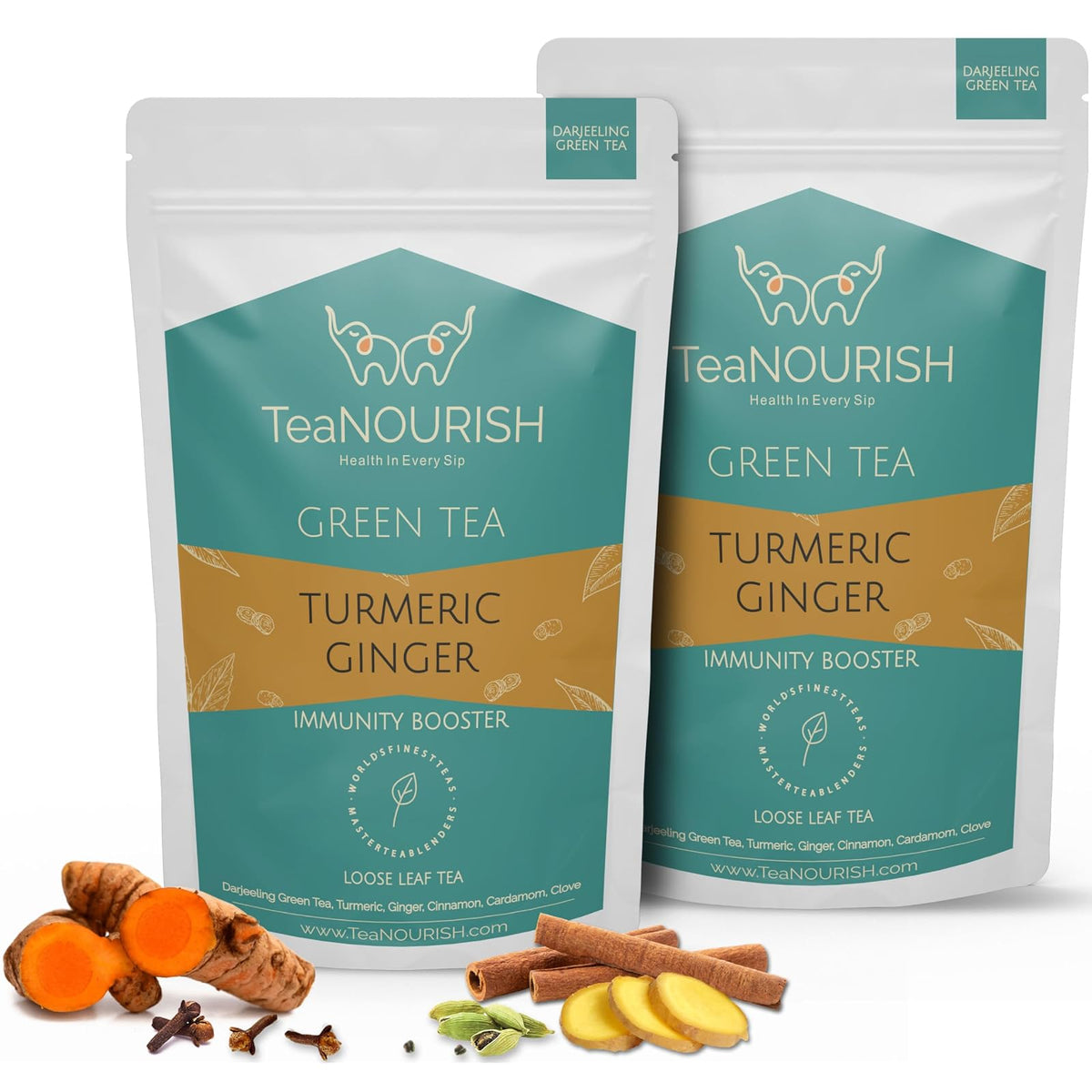 Turmeric ginger green tea benefits