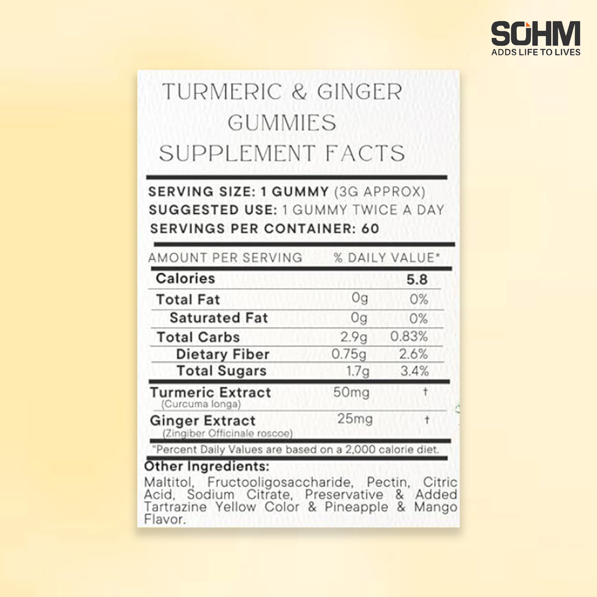 turmeric ginger gummies for active lifestyle