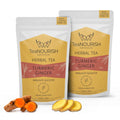 Turmeric ginger herbal tea blend