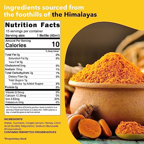 turmeric ginger shots for skin health