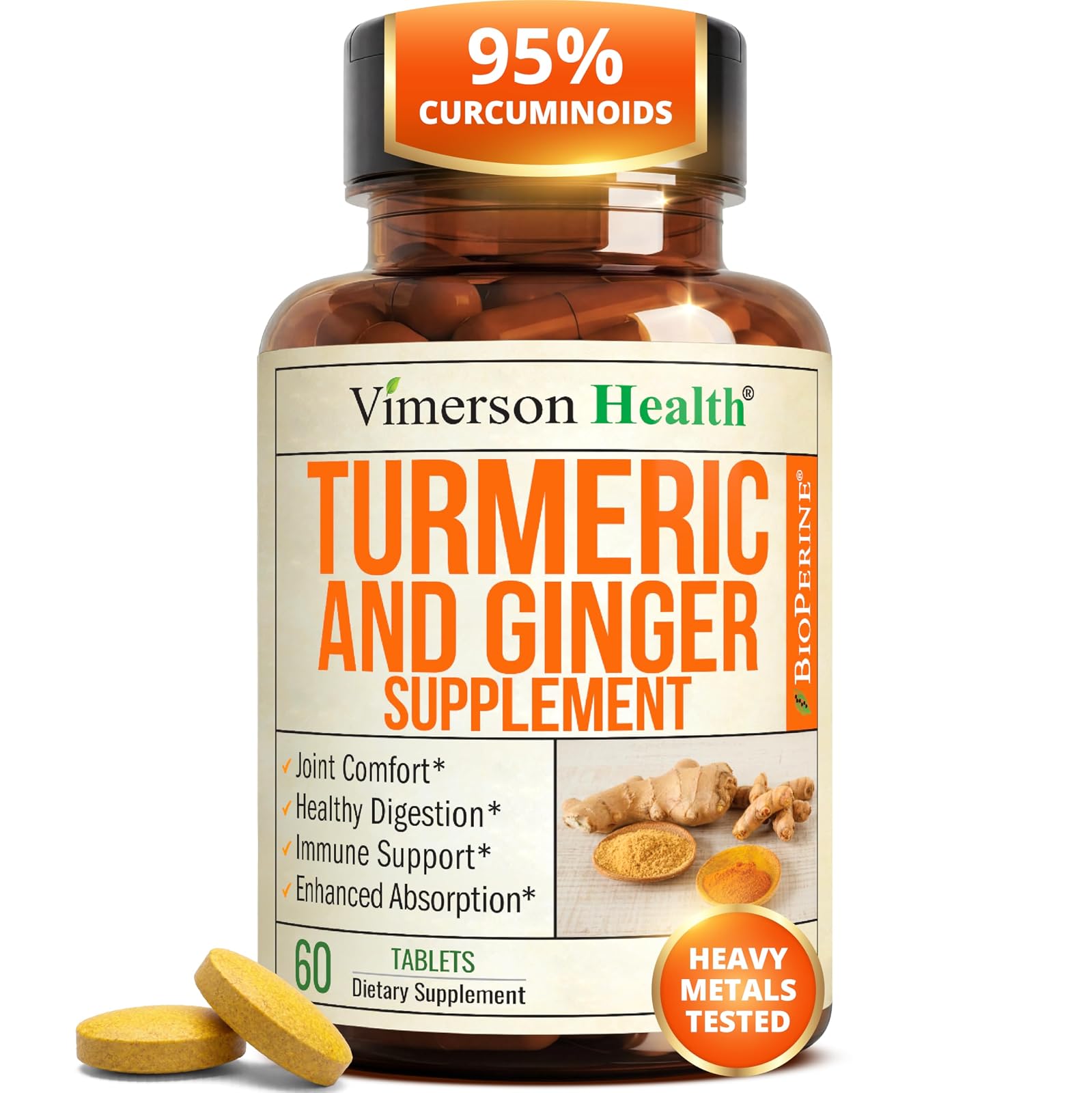 turmeric & ginger supplement benefits
