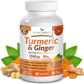 turmeric & ginger supplement capsules