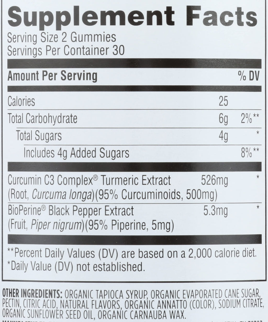 turmeric gummies for immune support