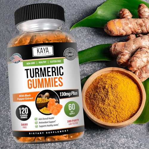 Turmeric gummies for natural pain relief