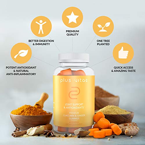 Turmeric gummies with added ginger benefits