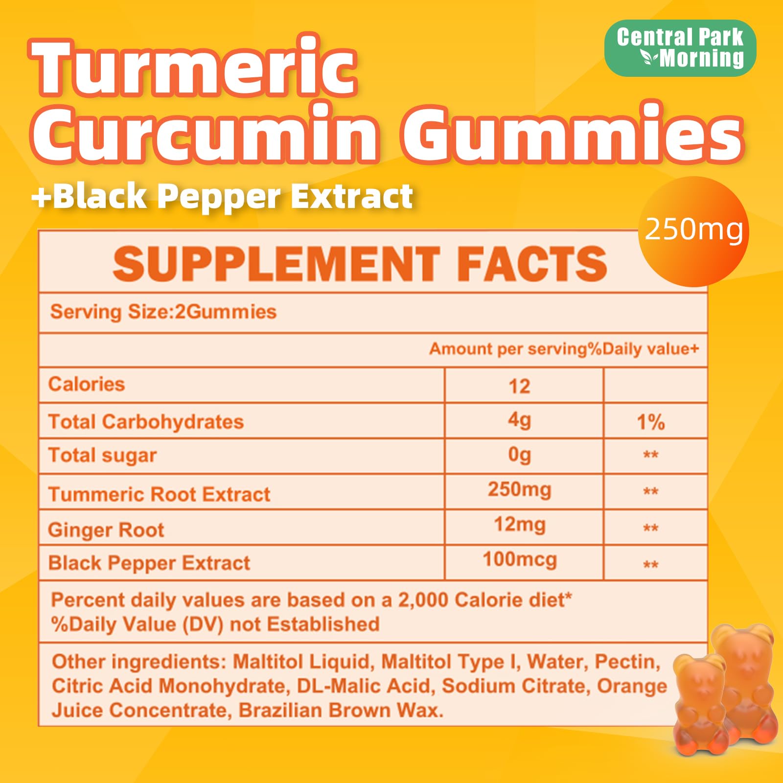 turmeric gummies with black pepper