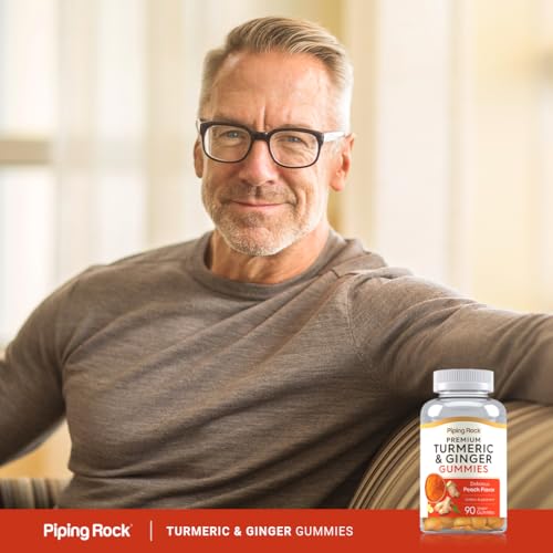 turmeric gummies with ginger for vitality