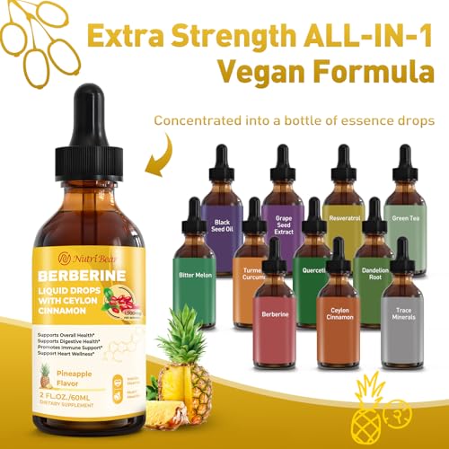 turmeric infused berberine drops
