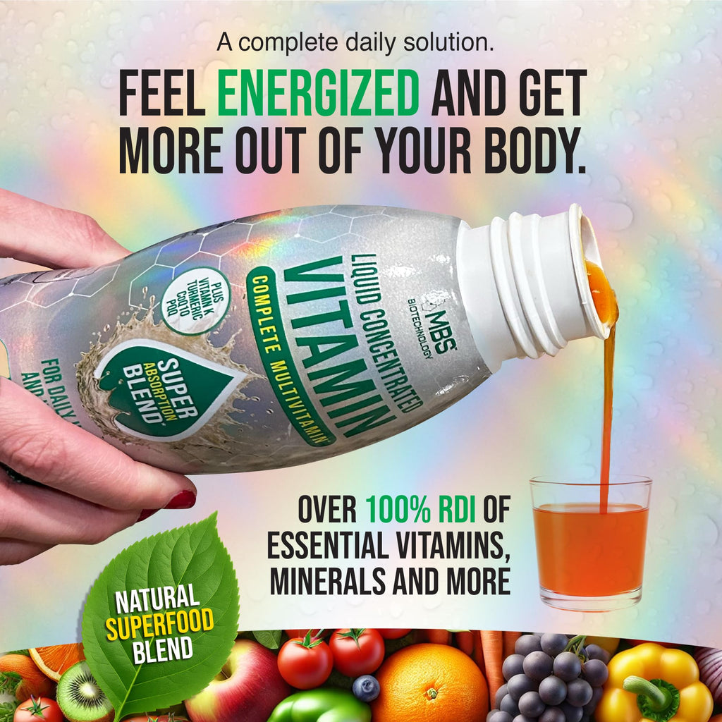 turmeric-infused blended vitamin supplement