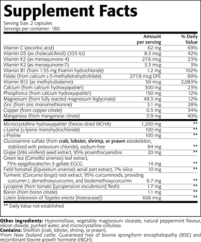 Turmeric Infused Bone Health Formula