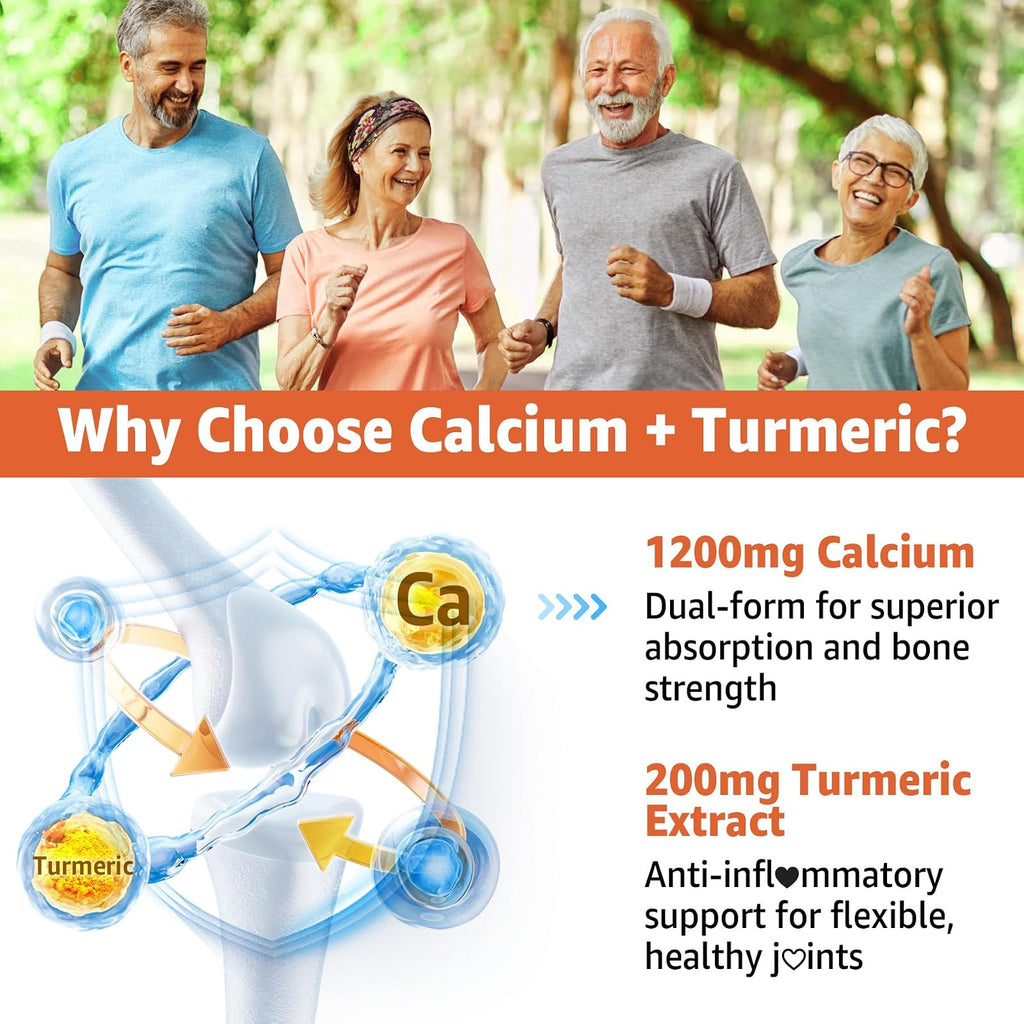 turmeric infused calcium gummy vitamins