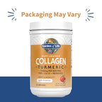 Turmeric infused collagen peptides supplement