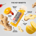 turmeric infused ginger tea boost