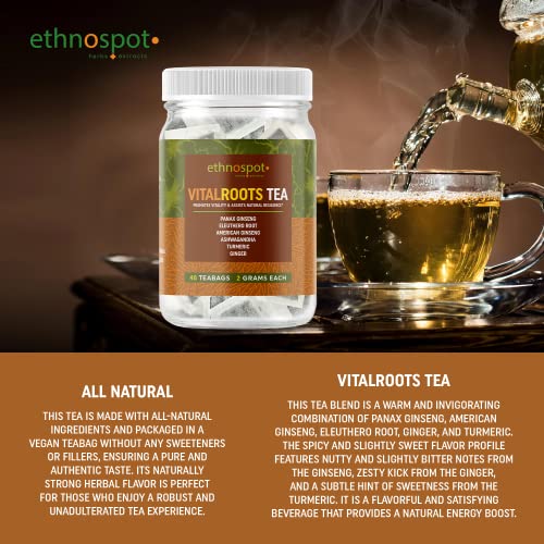 Turmeric infused herbal tea